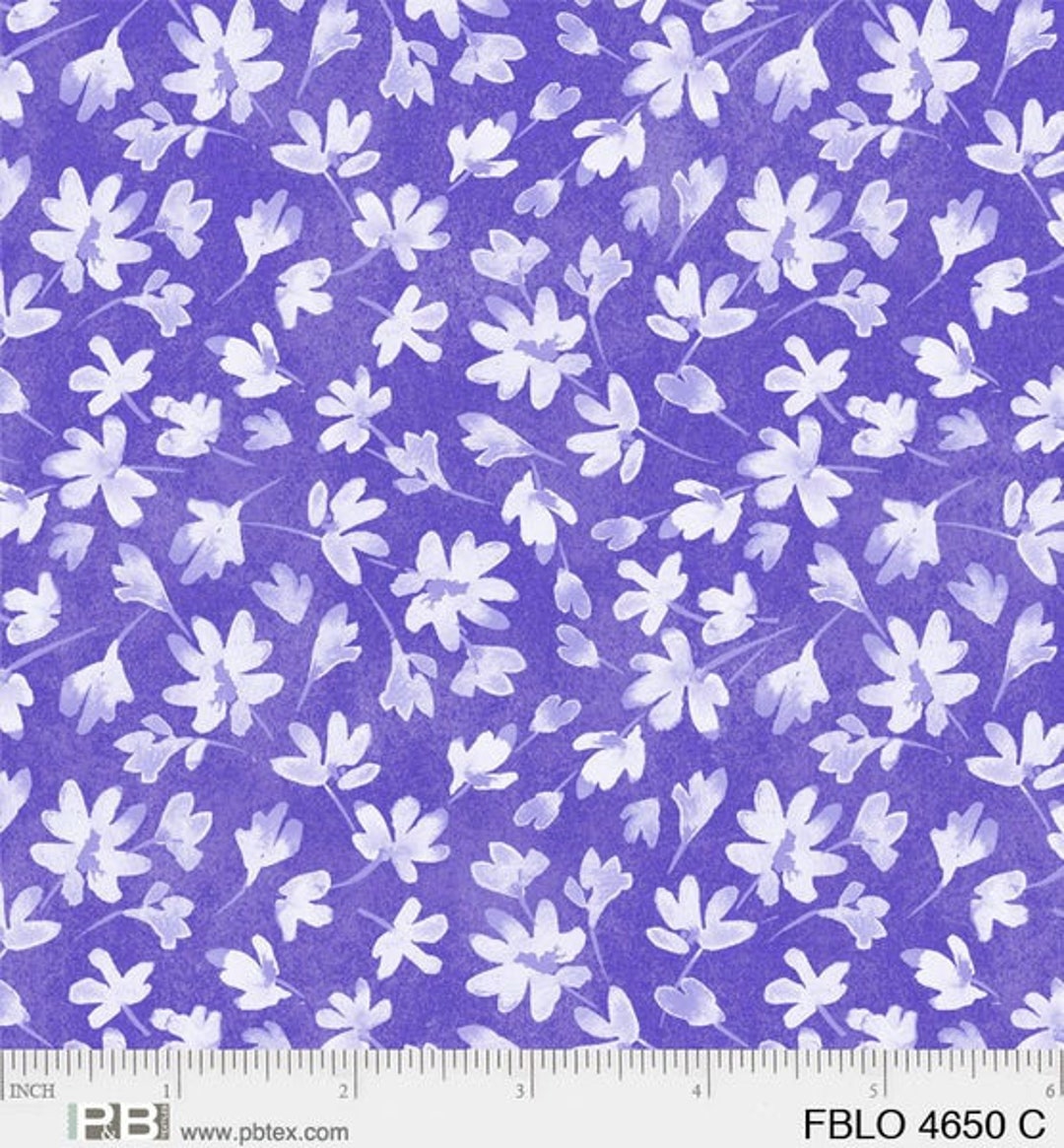 Full Bloom Fabric by Courtney Morgenstern for P&B Textiles - FBL0-4650 ...