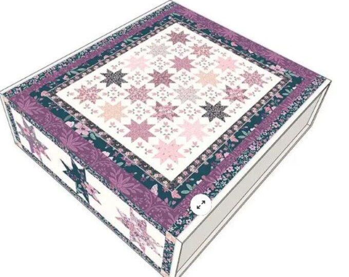 Cordelia Quilt Boxed Kit Featuring Buds & Butterflies by Cayla Naylor ...