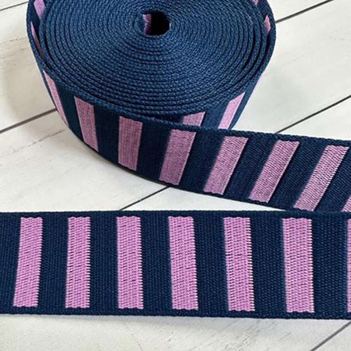 Bold Stripe 1.5" Webbing - by the Yard - Choose Color - Stitch Supply ...