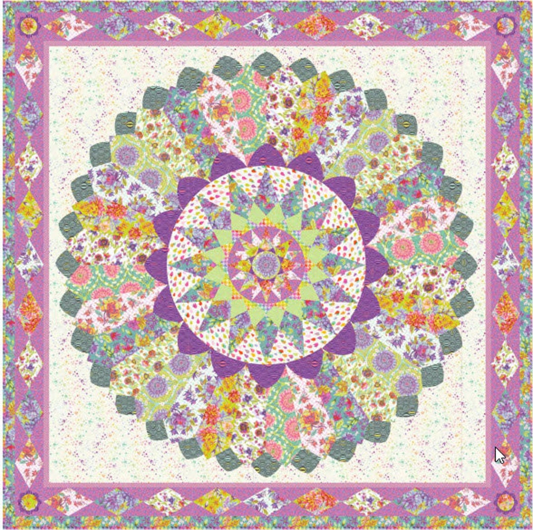 Pre-order for Tula Pink UNTAMED Shrinking Violet Quilt Kit - Etsy