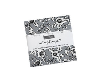 Midnight Magic 2 Charm Pack by April Rosenthal for Moda Fabrics - Etsy