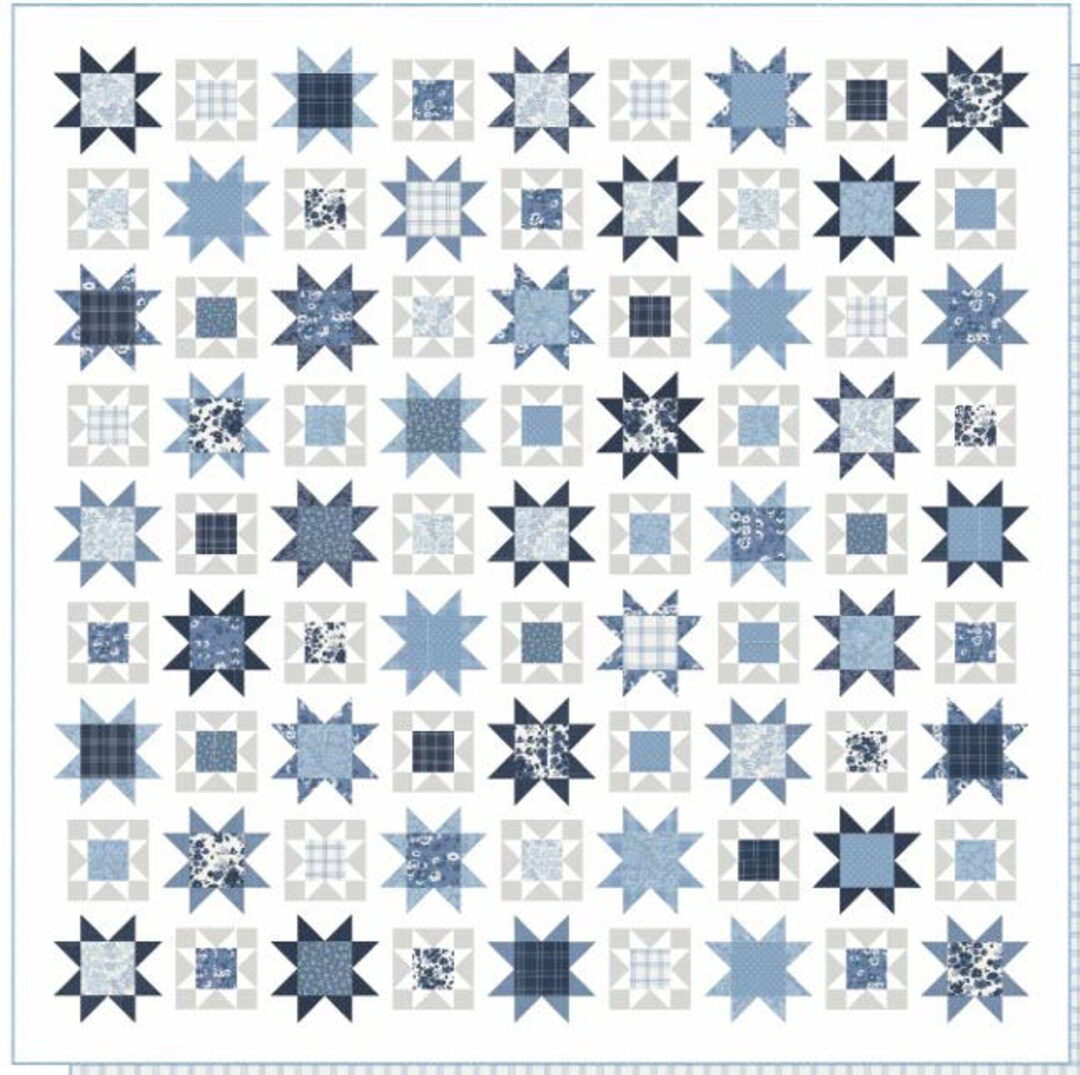 PREORDER - Nantucket Summer Sand and Sea Quilt Kit - Thimbleblossoms ...