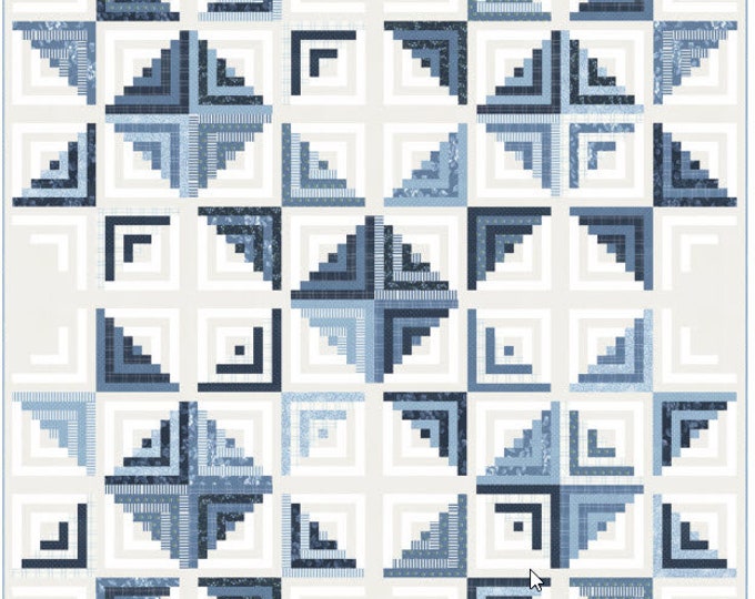 Take It Easy Quilt Kit - Redwork Gatherings Fabrics - Etsy