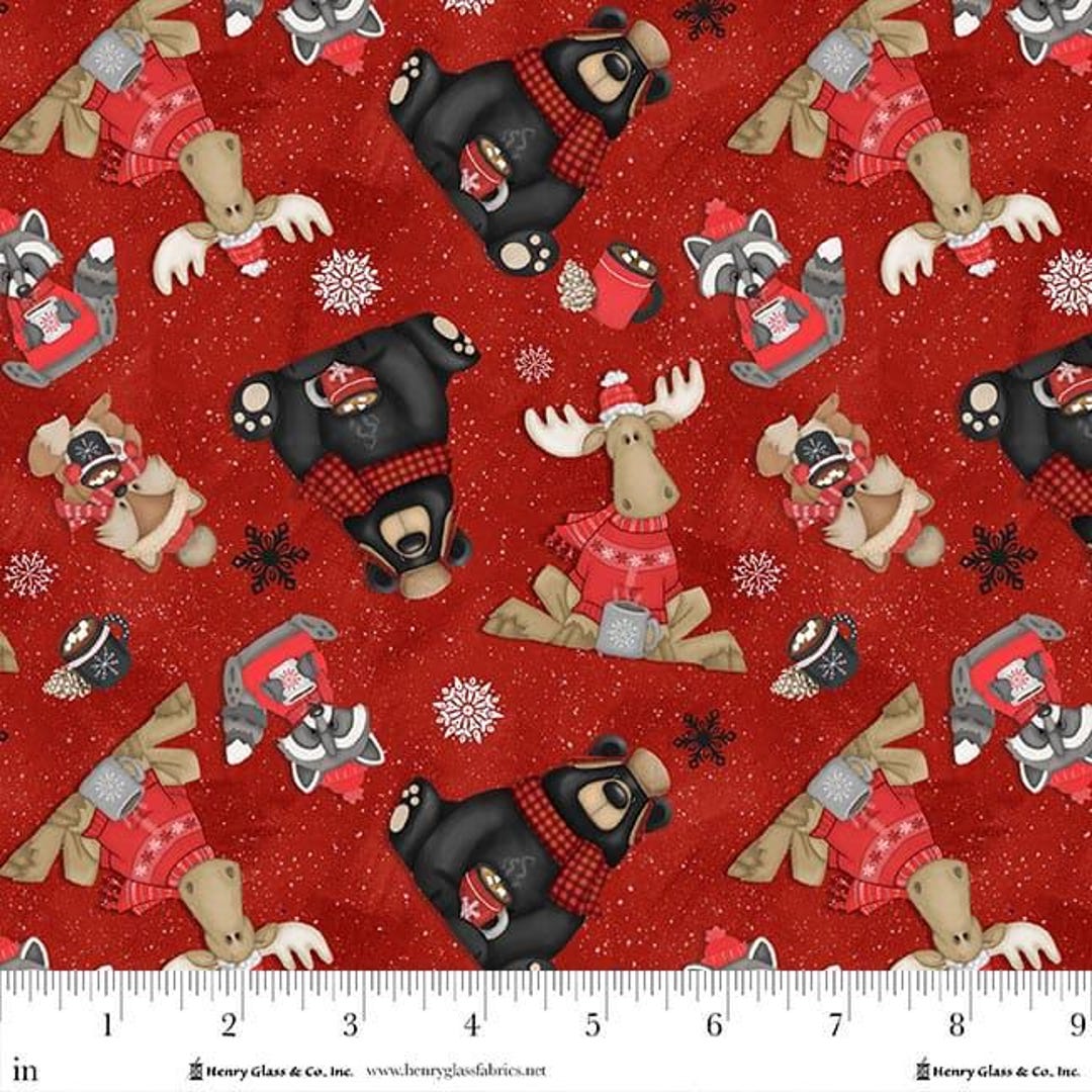 Pinecone Ridge Lodge Fabric - by Shelly Comiskey for Henry Glass ...