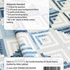 PREORDER - Nantucket Summer Sweet Escape 2 Quilt Kit - Thimbleblossoms ...