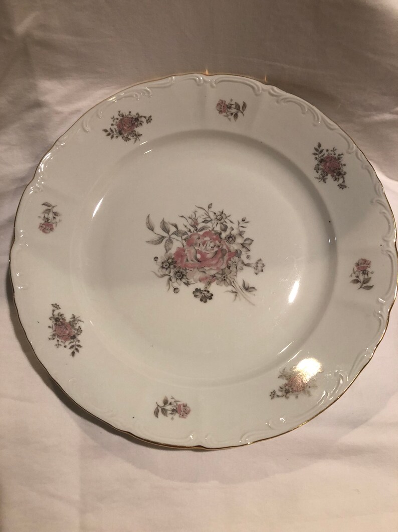 Fine Bohemian China MARIA pattern 10 3/8inch dinner plate | Etsy