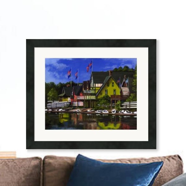 Boat House Row - Etsy
