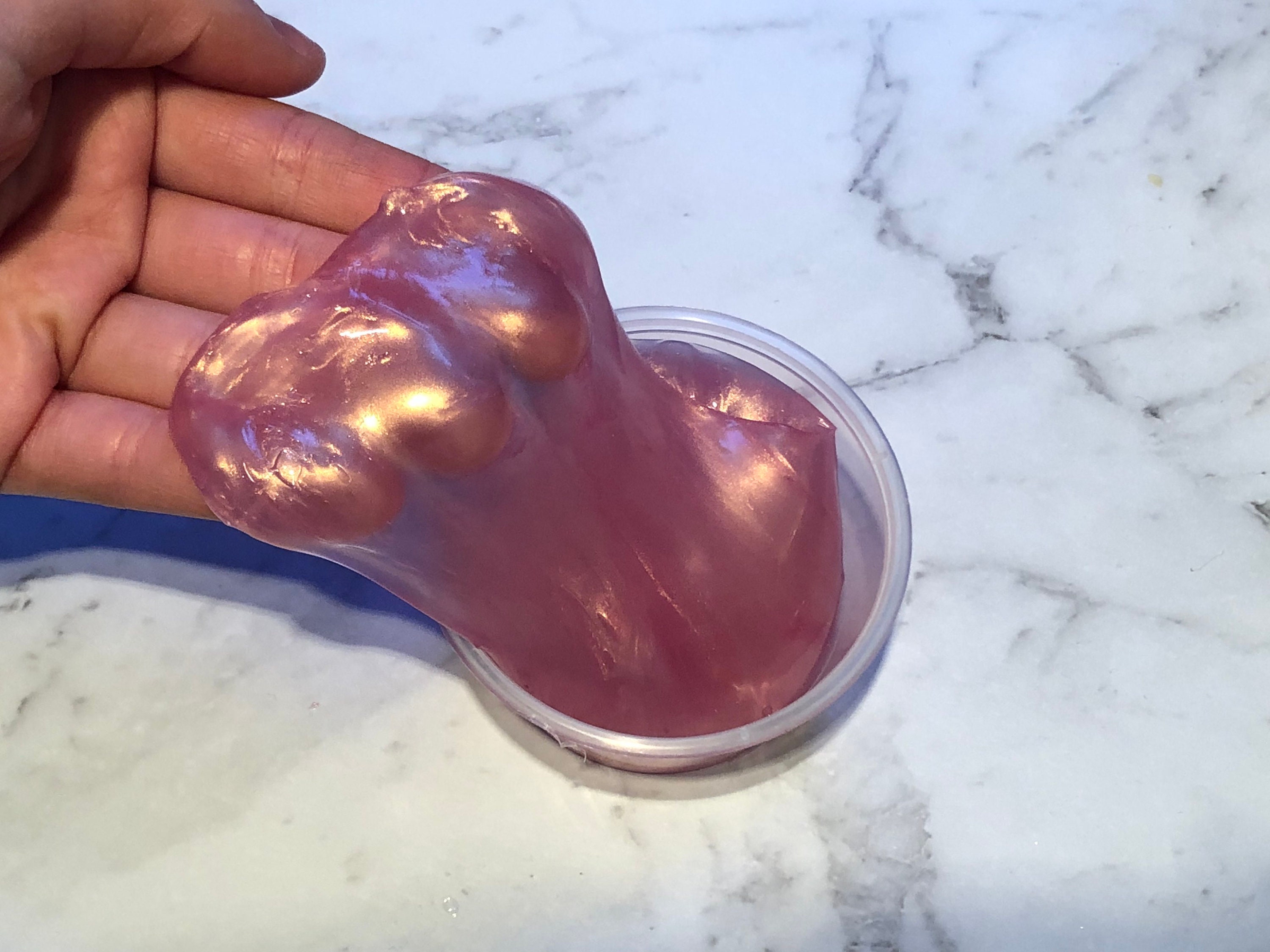 Rose Aye Slime Pigment Slime Australian Slime Clear - Etsy