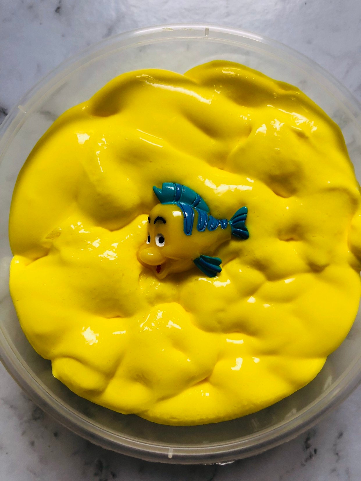 Flounder Flutter Butter Slime Slime Butter Slime the Little Mermaid ...