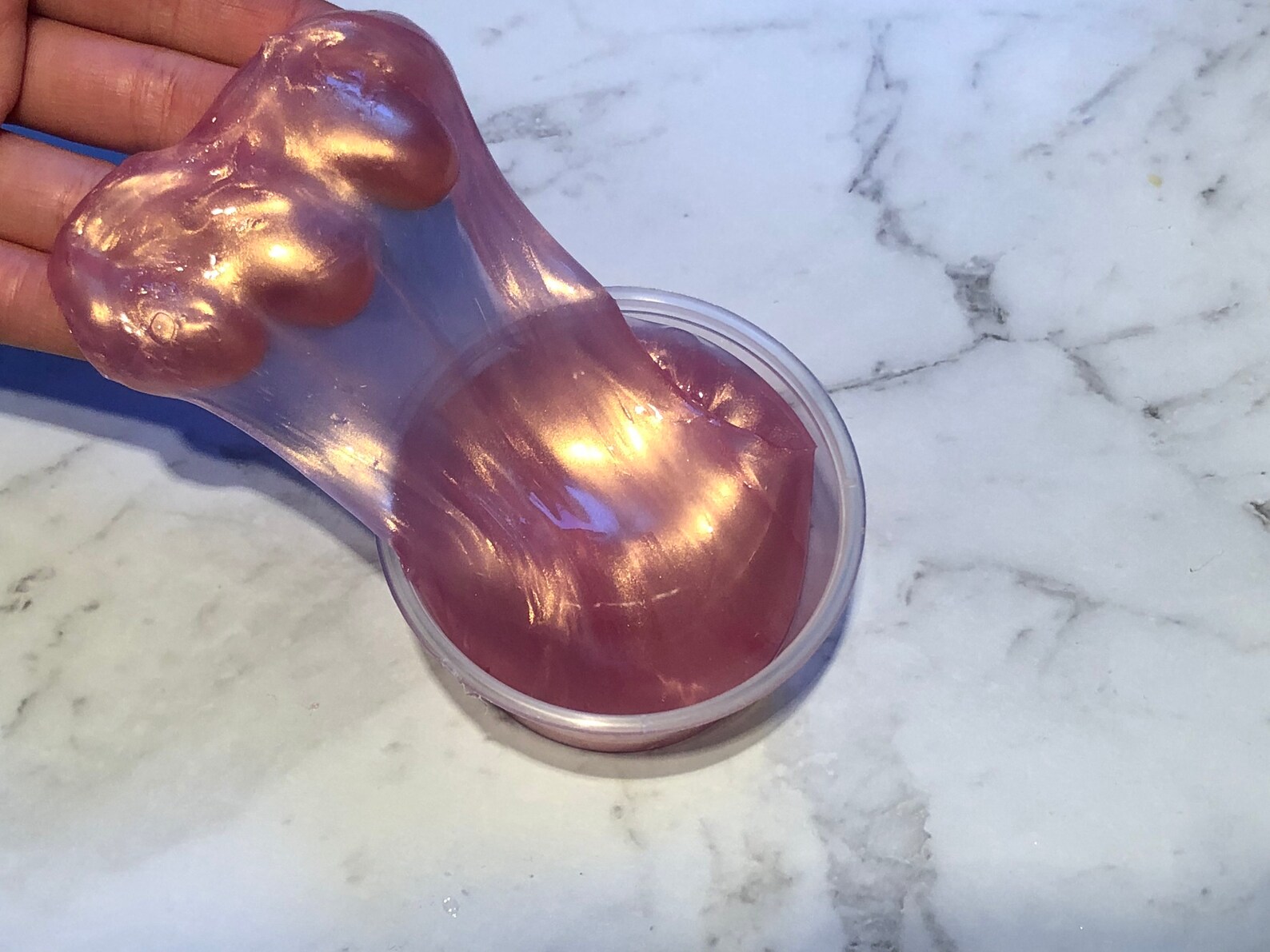 Rose Aye Slime | Pigment Slime | Australian Slime | Clear Slime 4 Oz ...