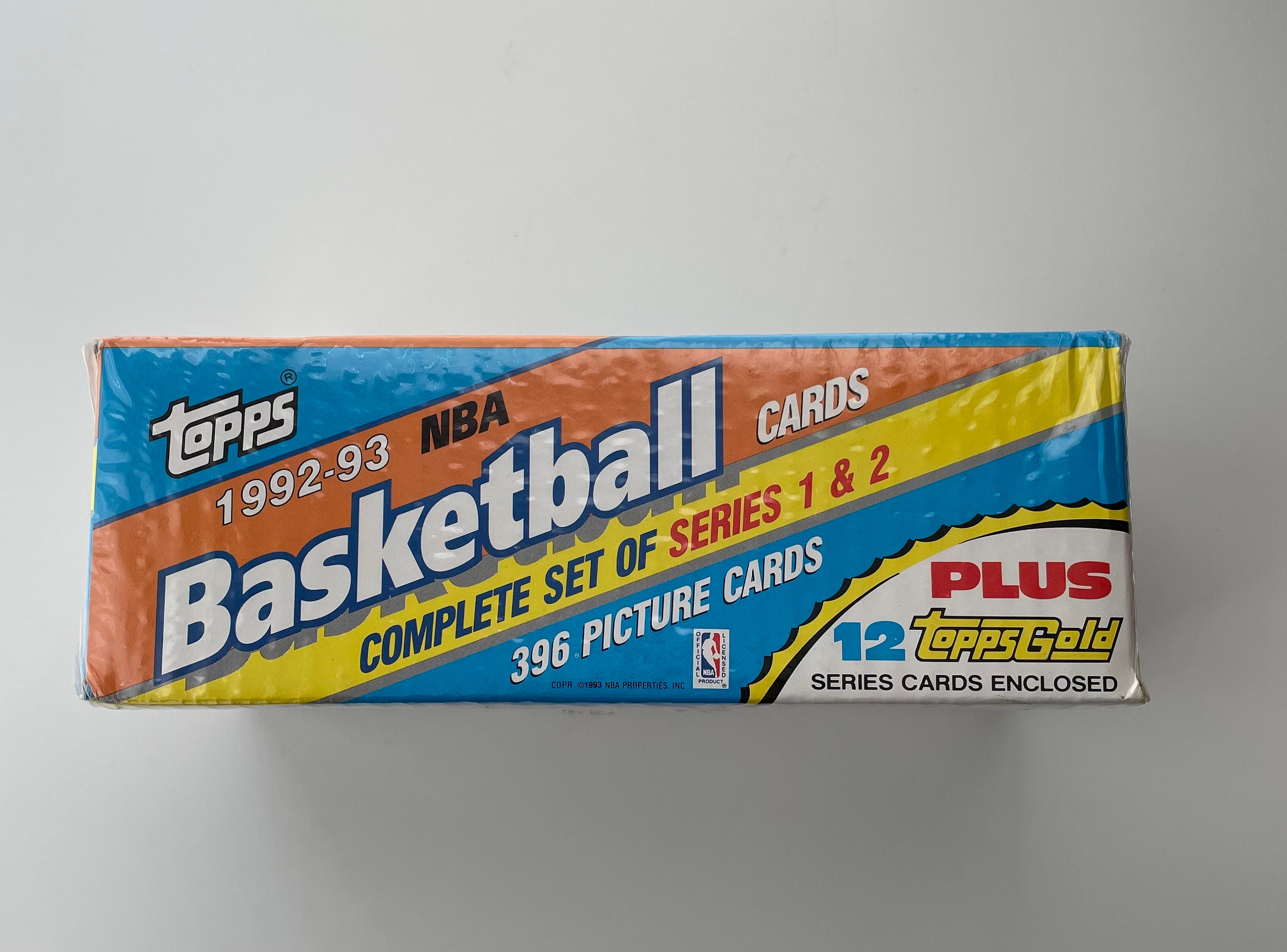 Topps 1992-93 NBA Complete Set Series 1 and 2 - Etsy