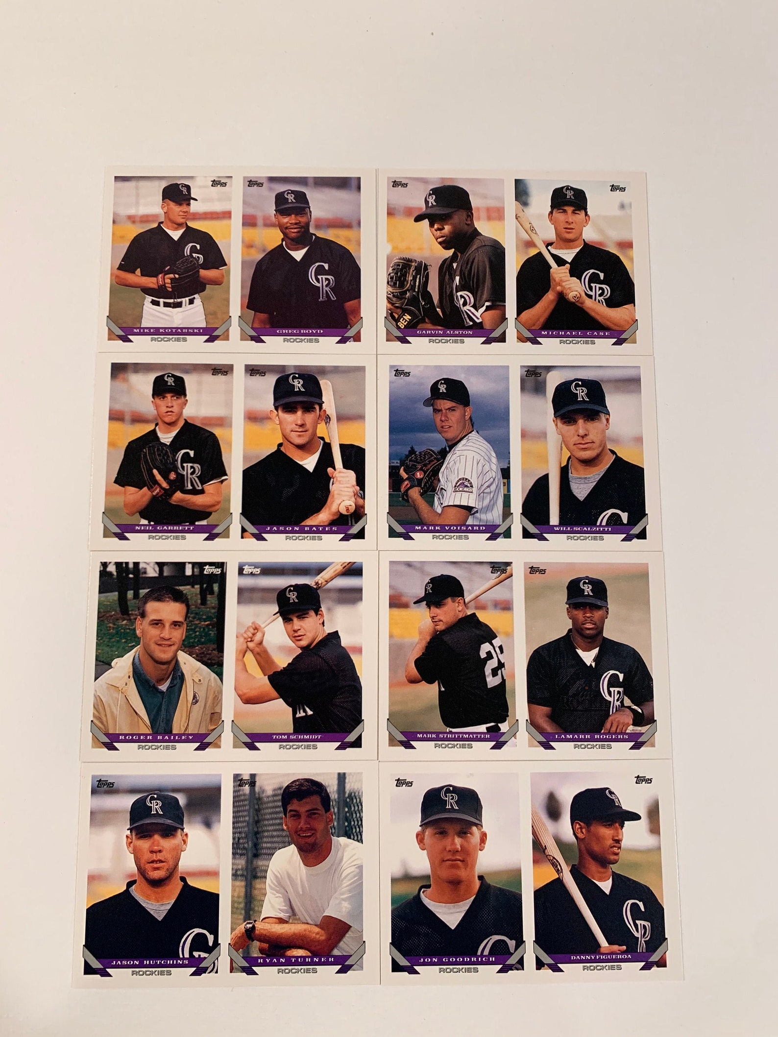 1993 Colorado Rockies Baseball Cards - Etsy