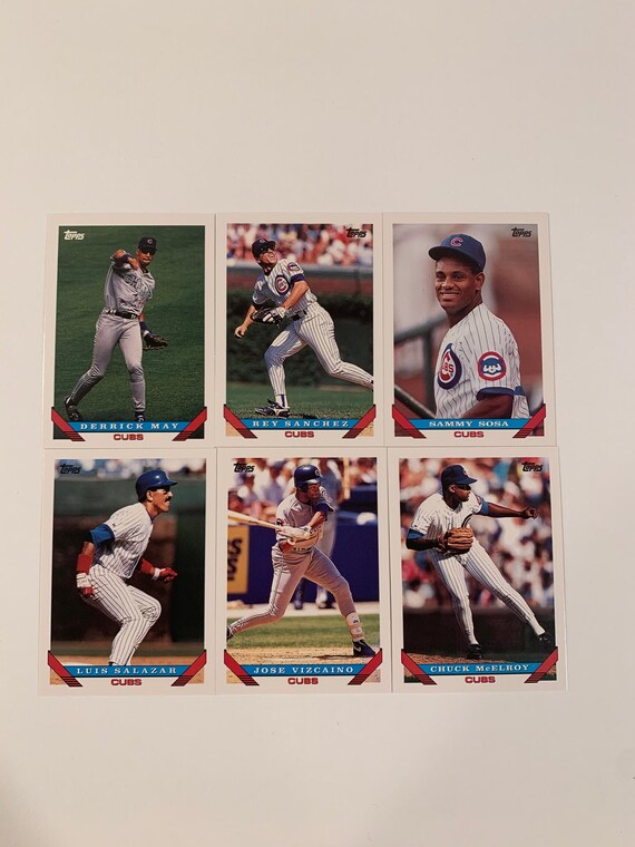 1993 Major League Baseball Cards in Teams | Etsy