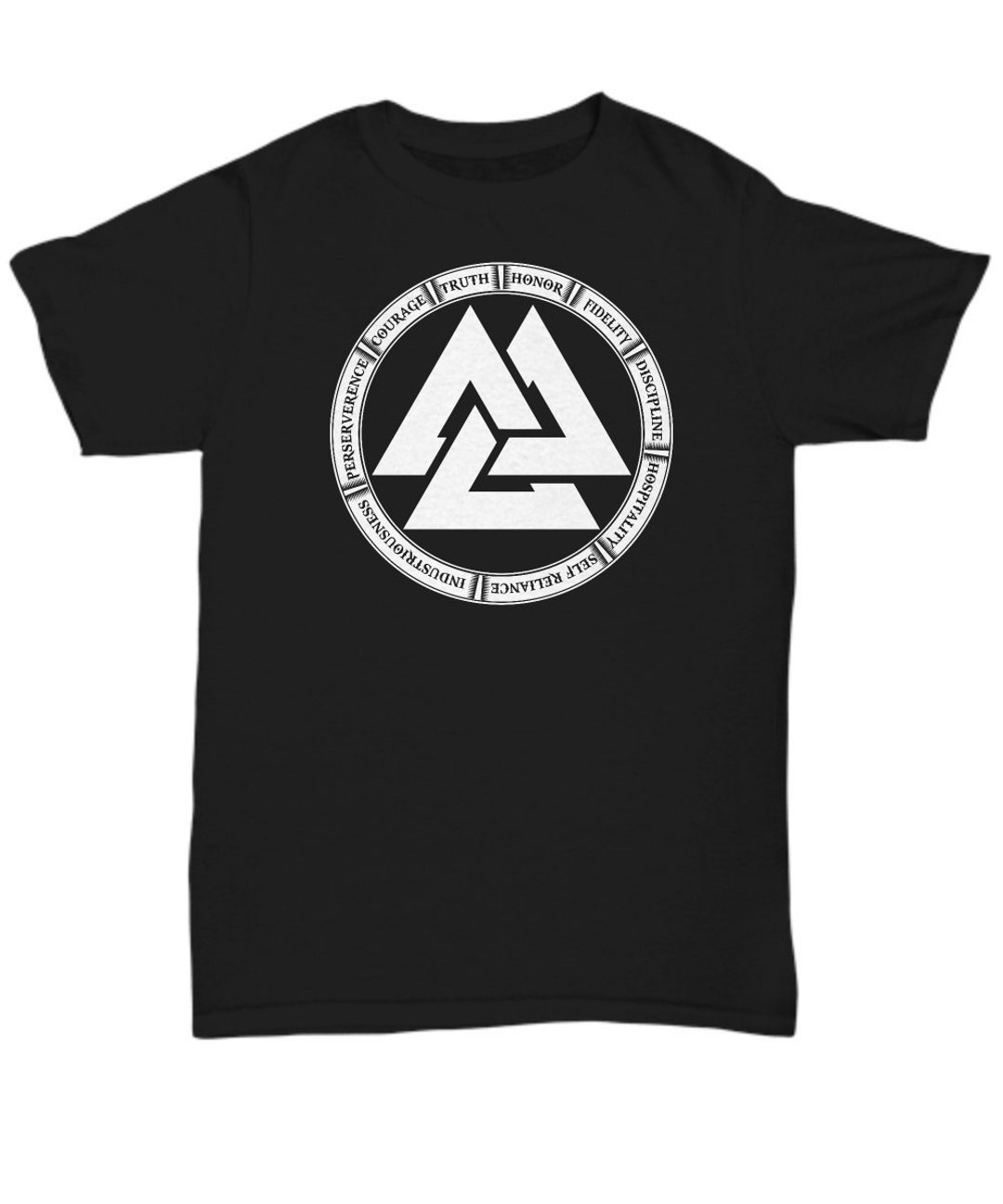 Viking T-shirt, Nine Noble Virtues T-shirt, 9 Noble Virtues Shirt ...