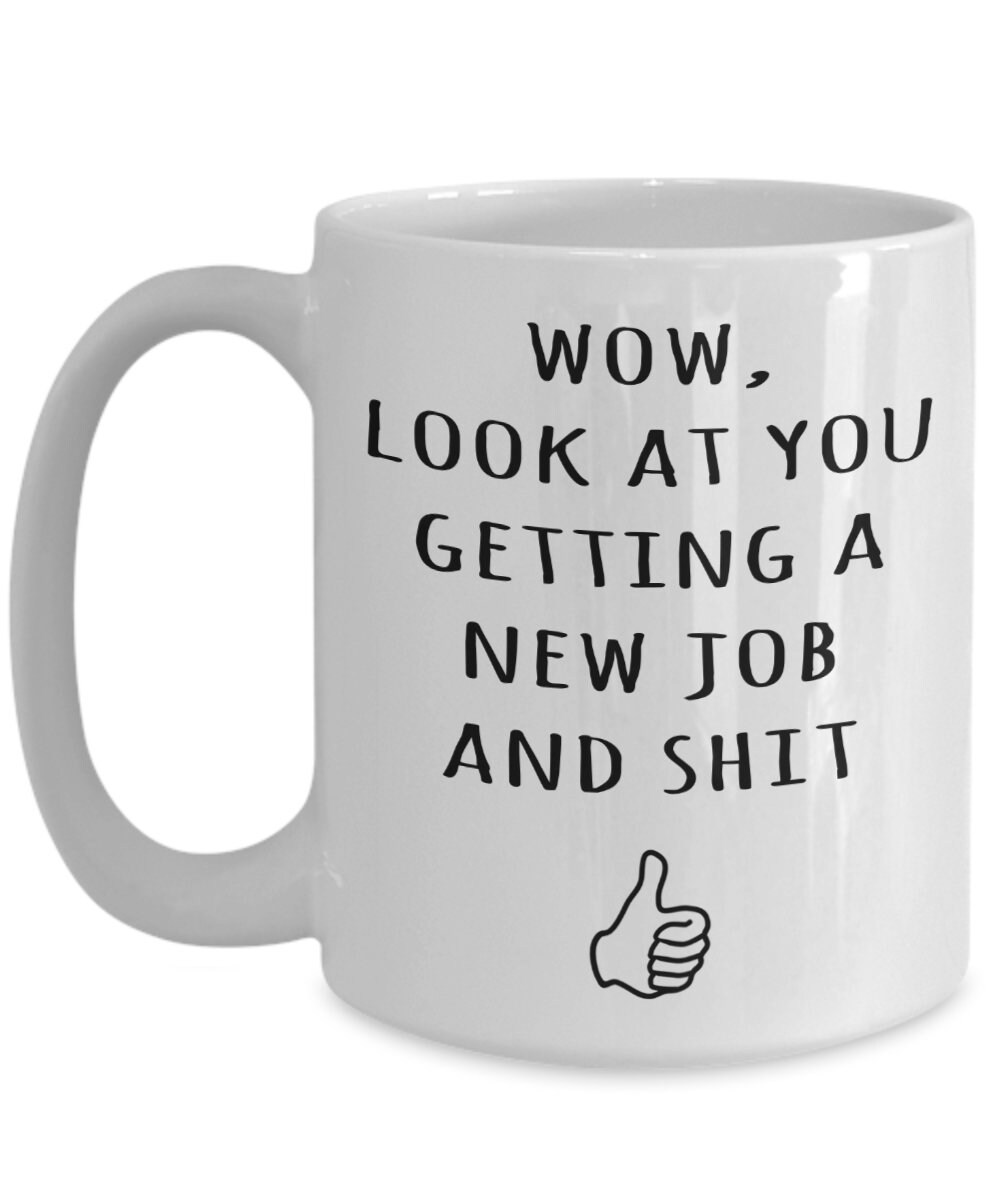 New Job Gift New Job Congratulations Gift New Job Mug New | Etsy