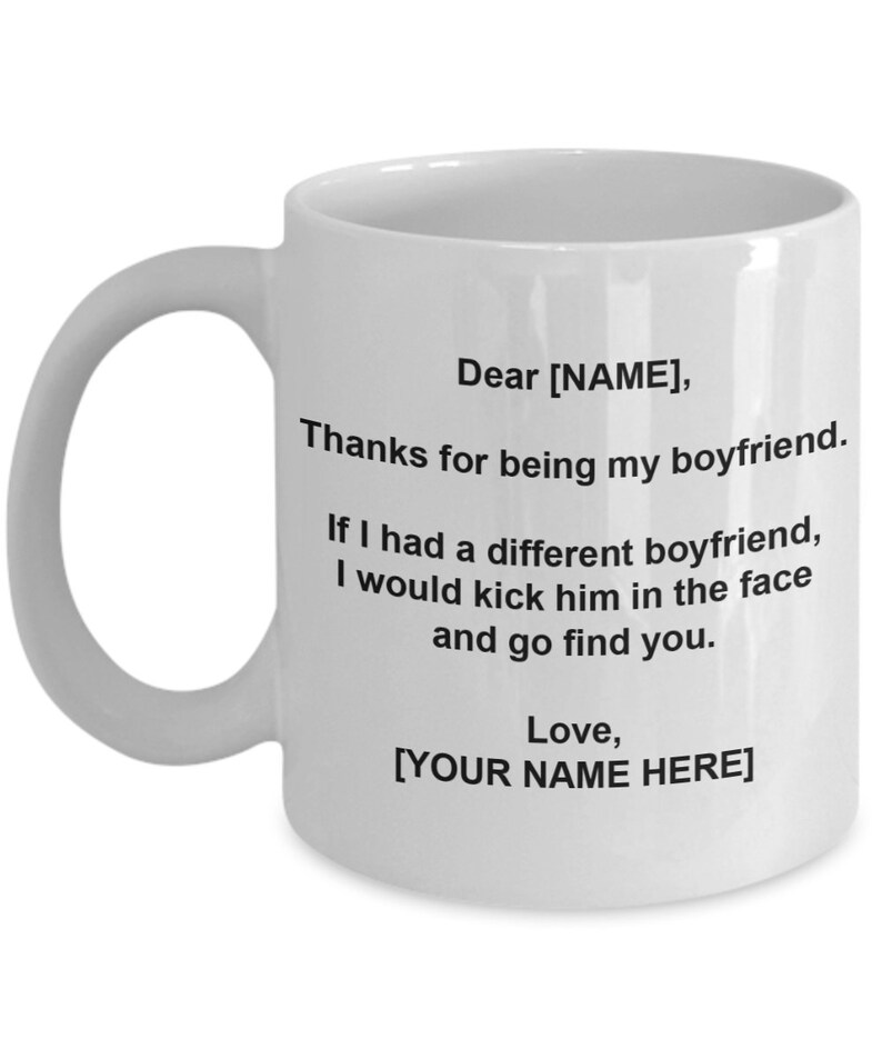 Boyfriend Gift, Boyfriend Mug, Funny Boyfriend Gift, Appreciation Gift ...