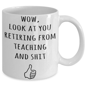 Teacher Retirement Gifts for Men and Women, Happily Retired Teacher ...