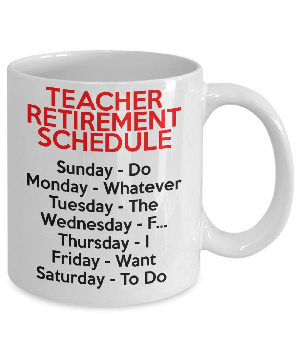 Teacher Retirement Gifts For Women And Men Retired Teacher | Etsy