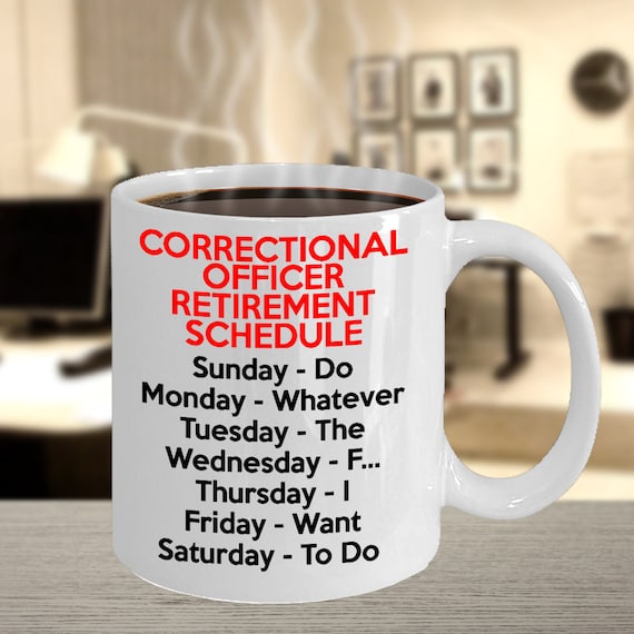 Correctional Officer Retirement Gifts for Women and Men - Etsy