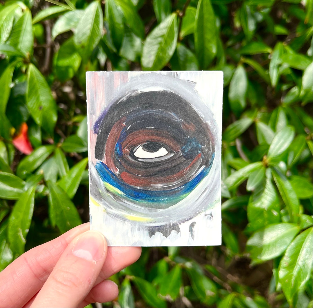 Vortex Eye Sticker - Etsy