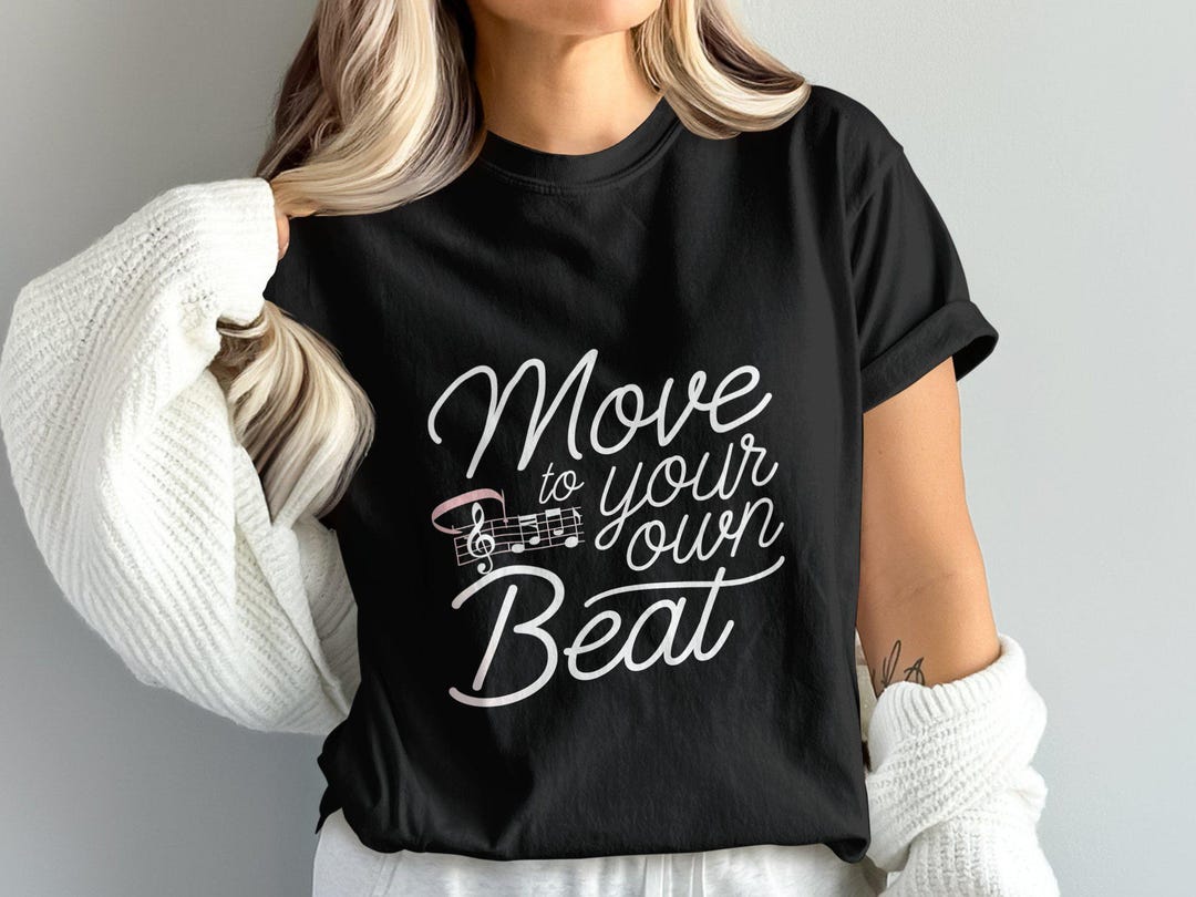 Move to Your Own Beat Clipart, Music Quote Digital Download ...