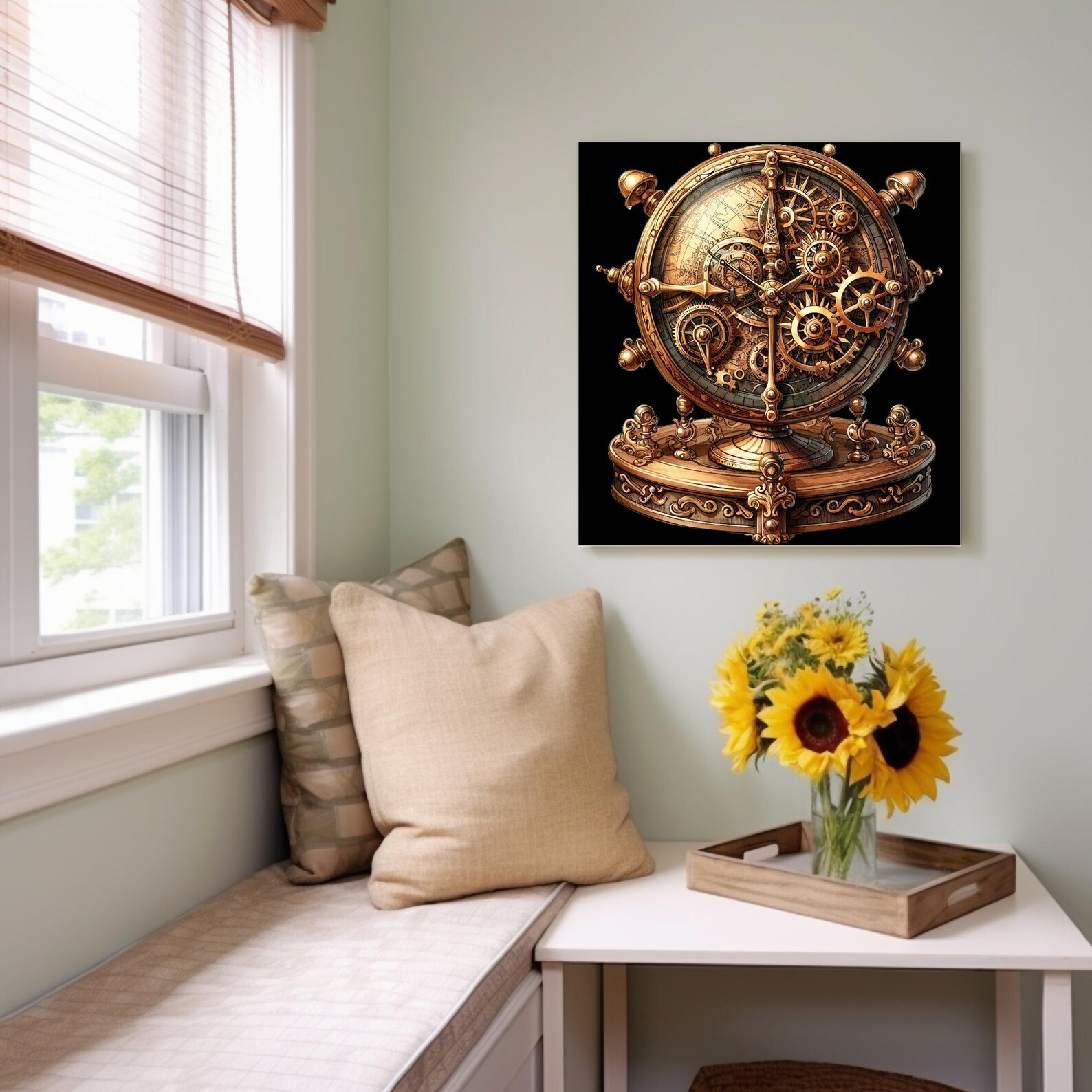 Steampunk Digital Art Collection, Vintage Steampunk Machines Printable ...