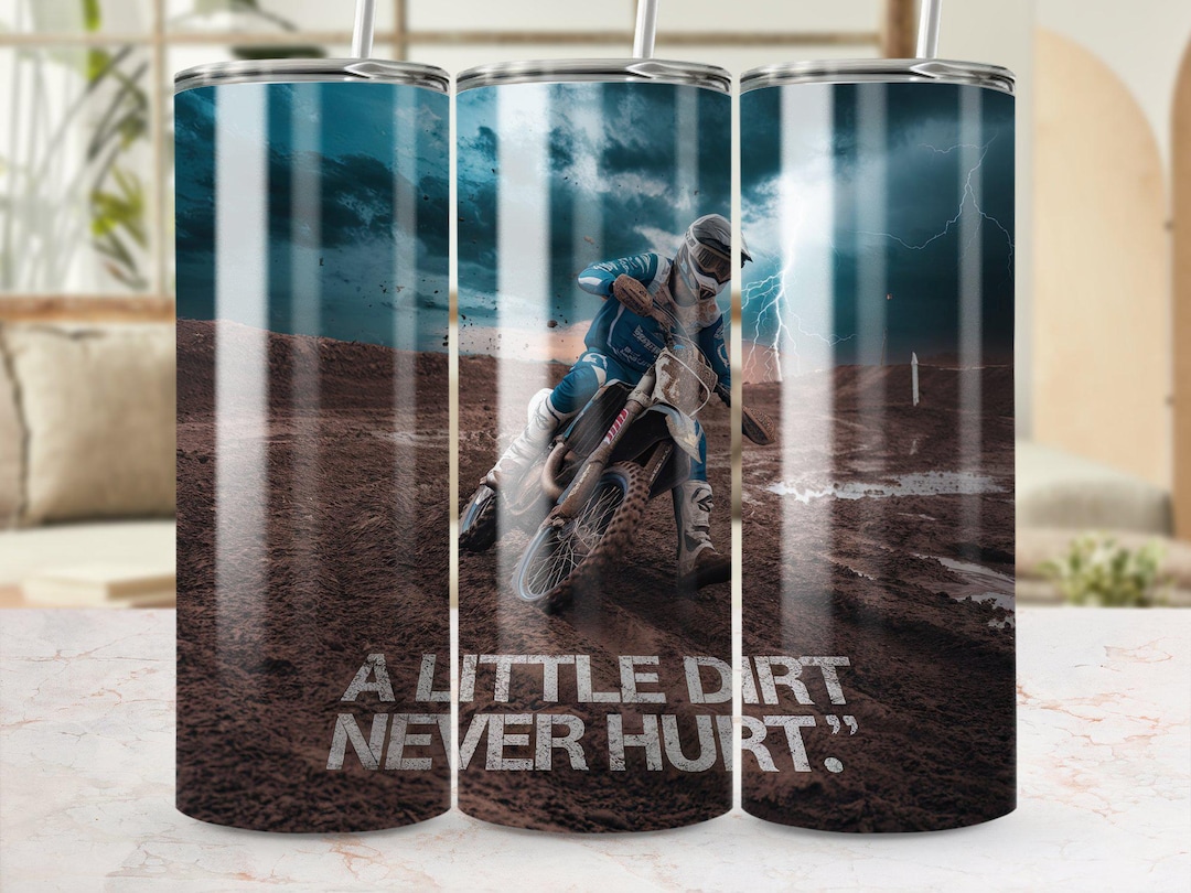 Dirt Bike Racing Art Print Motivational Quote Digital Wall Poster, A ...