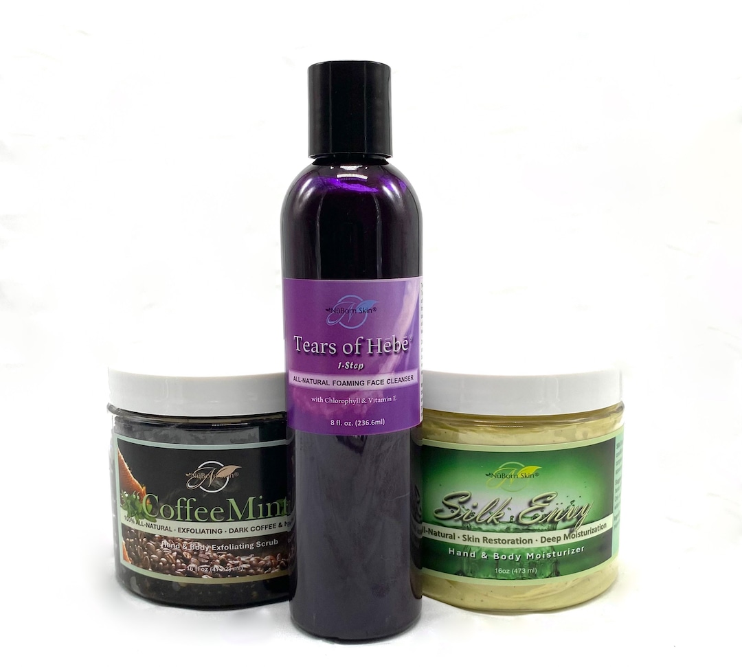 Supersize Bundle Pack With Large Face Cleanser, Body Butter and Coffee ...