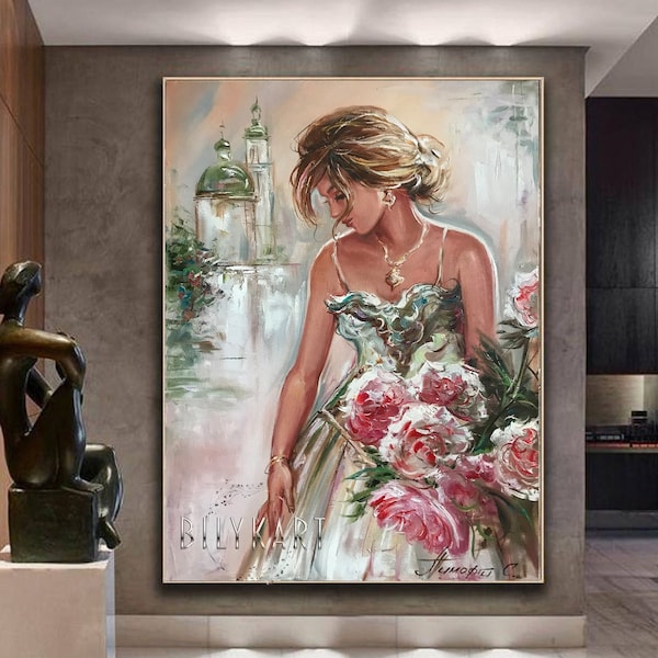 Handmade Wall Painting Etsy