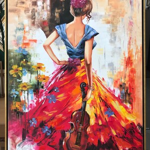 3 Matching Paintings on Canvas Set of Three Wall Art Framed - Etsy