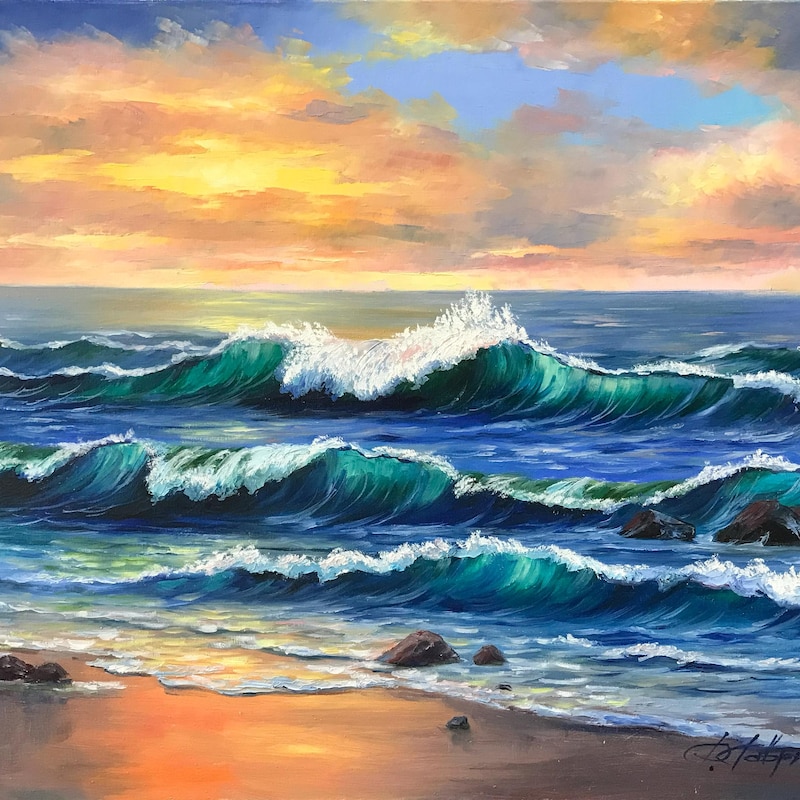 Seashore Paintings - Etsy