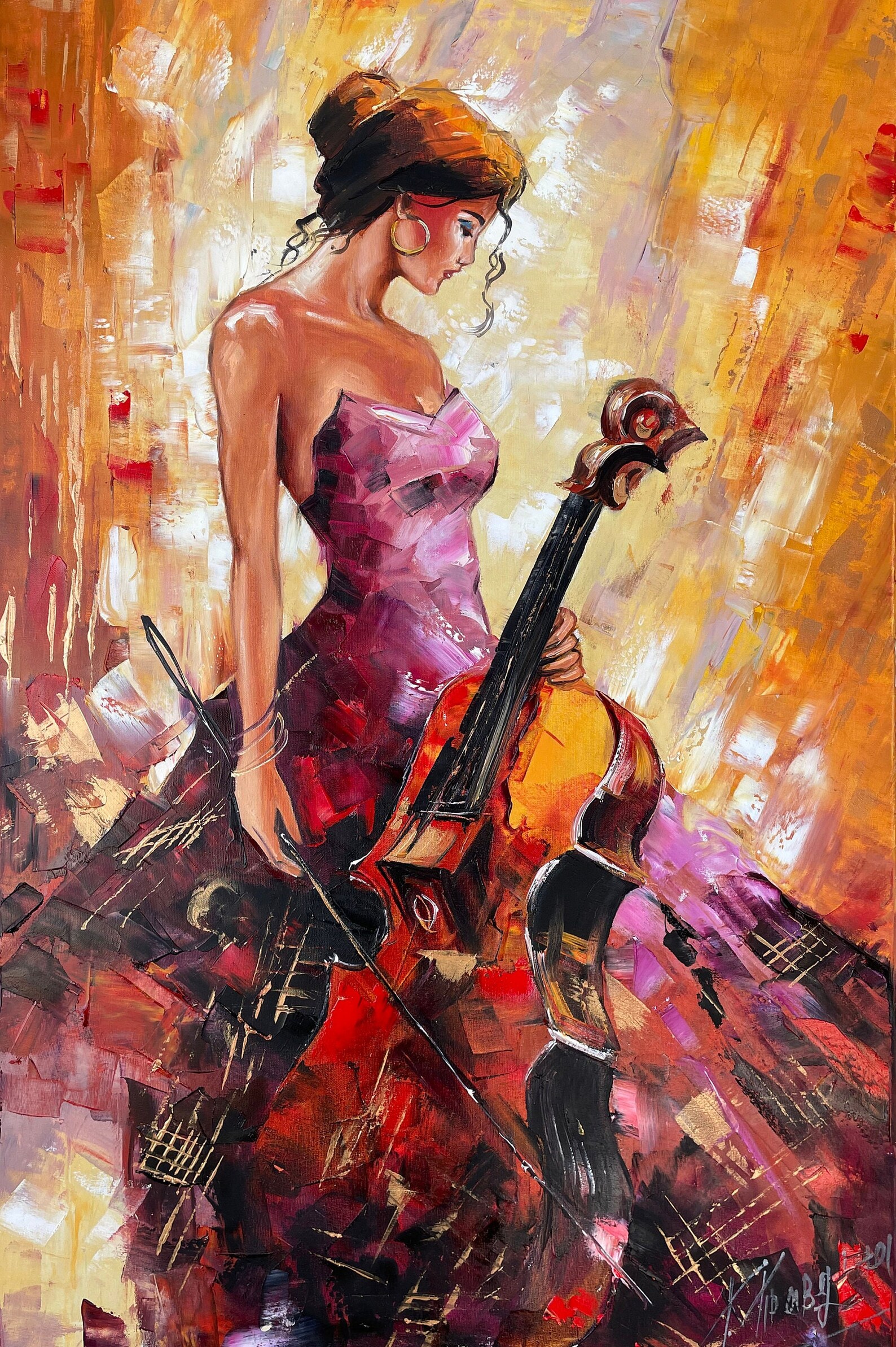 3 Matching Paintings on Canvas Set of Three Wall Art Framed - Etsy