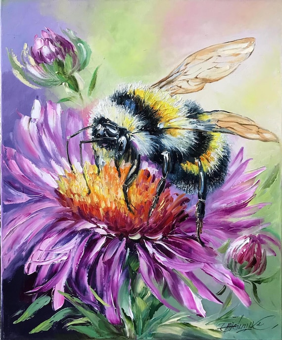 Pintura De Abeja