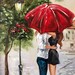 Romantic Couple Painting Canvas Love Date Night Art for Home Couple ...