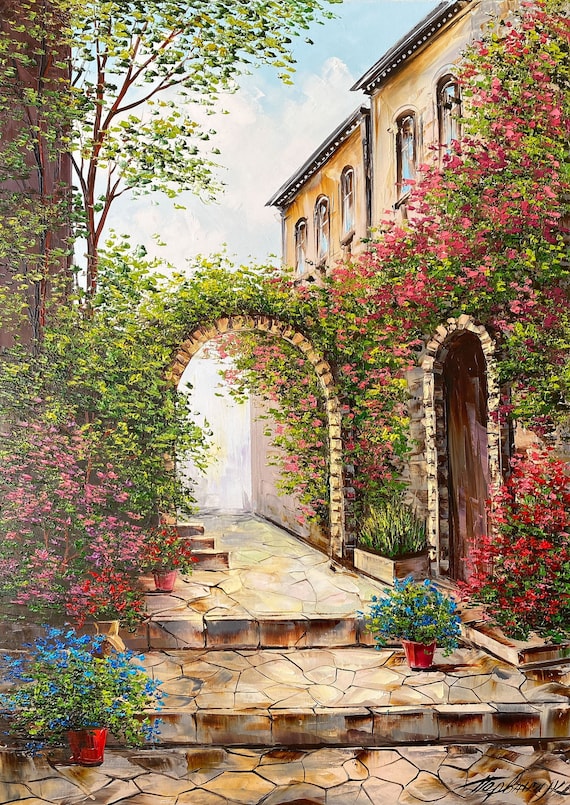 Pinturas De Paisajes De Italia