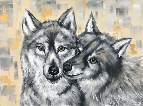 Abstract Wild Animal Paintings