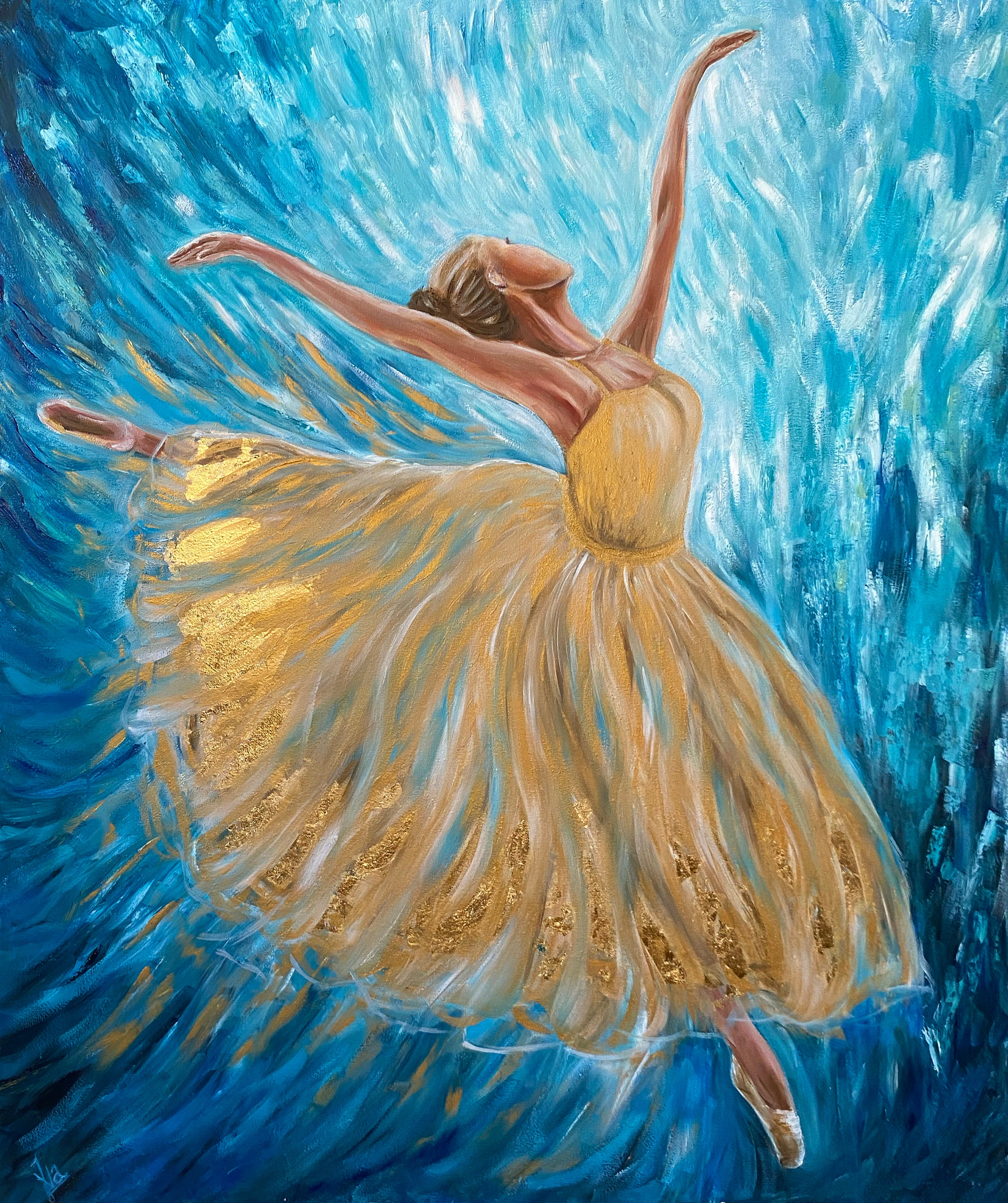 Abstract Ballet Paintings