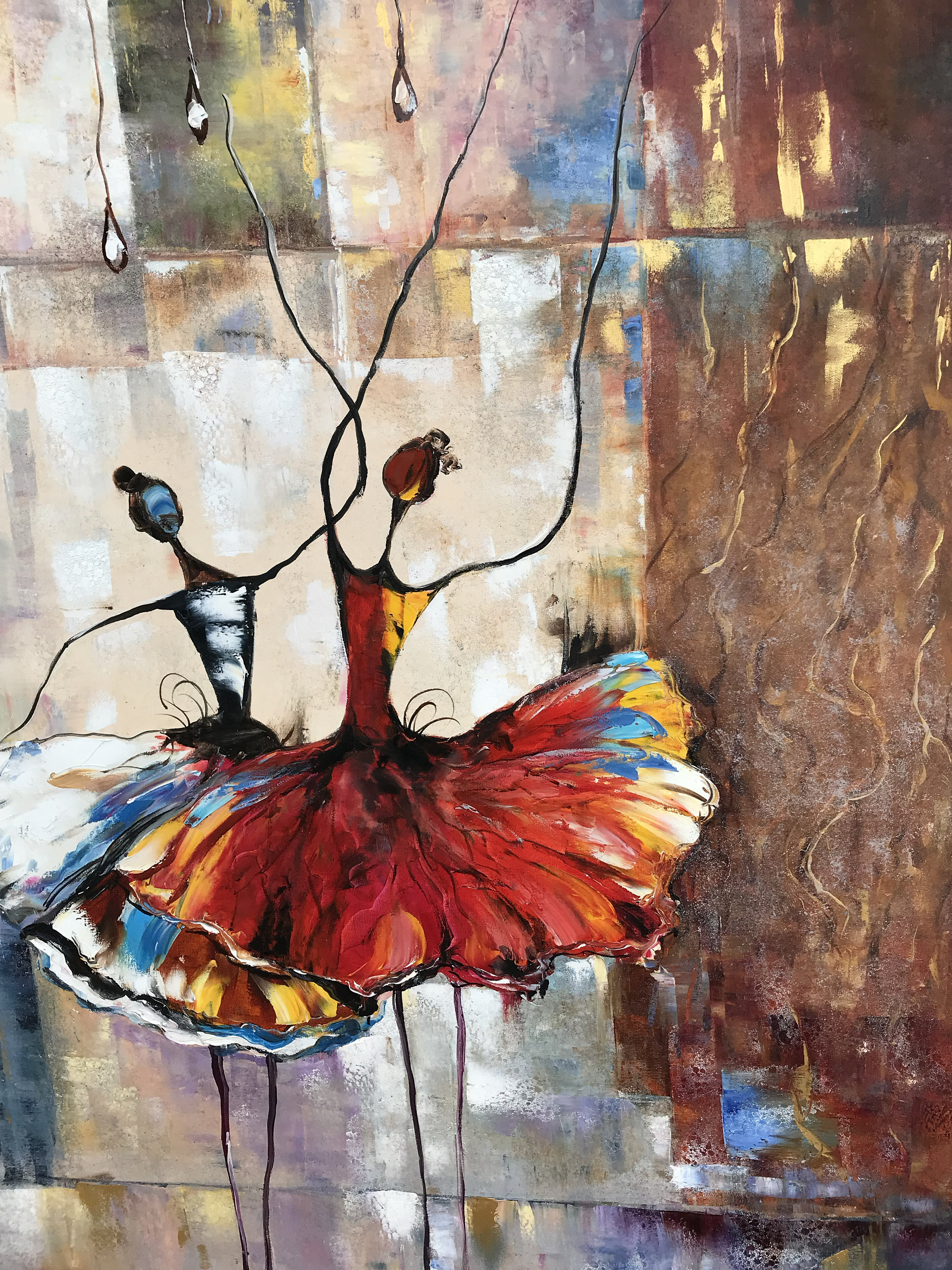 Abstract Ballet Paintings