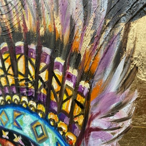 Indigenous Woman Oil Painting Original Native American Art Indigenous ...