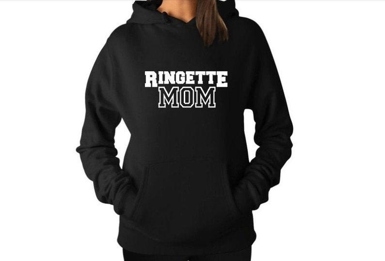 Ringette Mom Hoodie. BIRTHDAY GIFT Adult Unisex Styles and Sizes. Proud ...