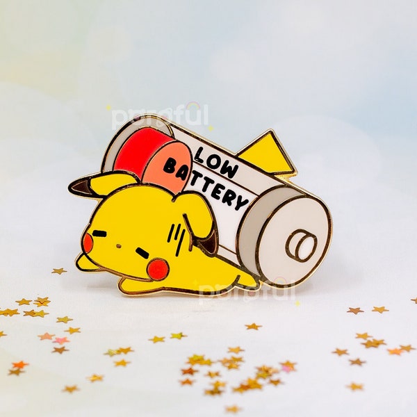 Pikachu Pin - Etsy