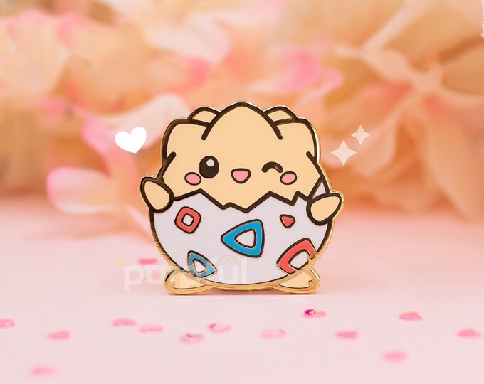 Togepi Pokemon Pin / Cute Togepi Enamel Pin / Kawaii Togepi Togekiss ...
