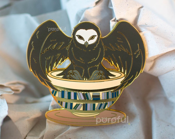Wan Shi Tong Avatar the Last Airbender Pin / Spirit Librarian Pin / Owl ...