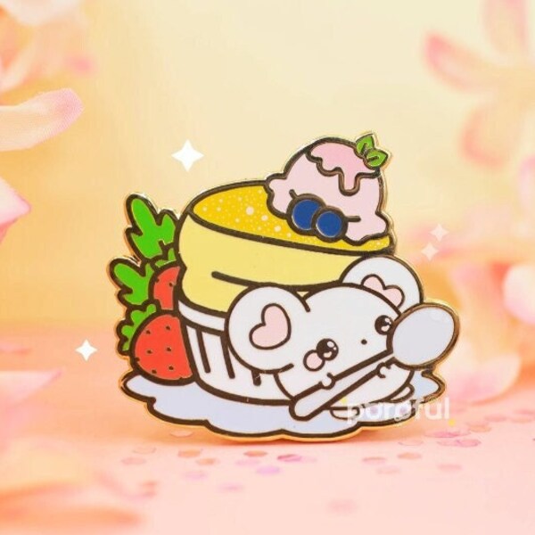 Crochet Enamel Pin - Etsy