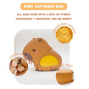 Baby Capybara Itabag FREE SHIPPING / Kawaii Cute Mini Capybara ...