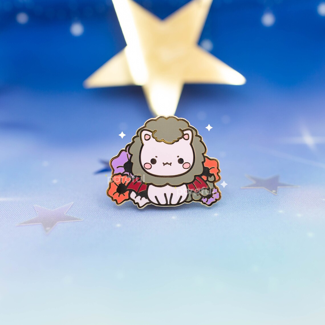 Kawaii Cute Manticore Enamel Pin / Cute Mythical Creature | Etsy