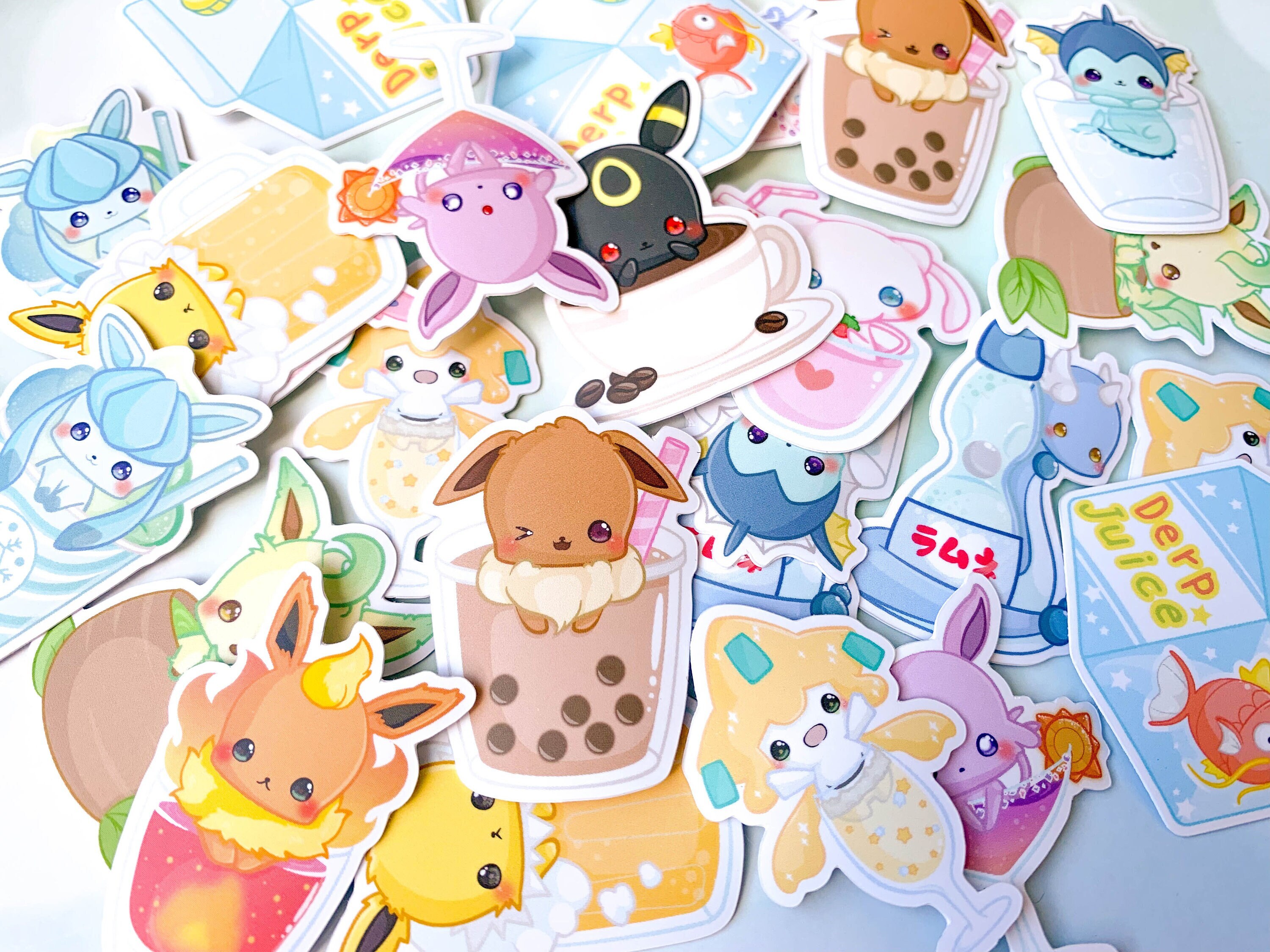 Stickers Paper, Party & Kids Pokémon sticker Flirty Flareon Sticker ...