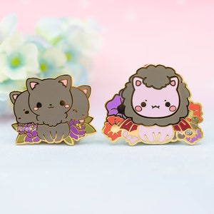 Kawaii Cute Manticore Enamel Pin / Cute Mythical Creature Lapel Pin ...