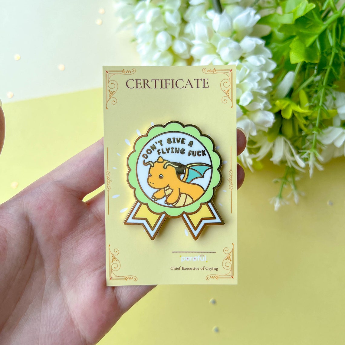 Dragonite Pokemon Enamel Pin / Funny Rude Pokemon Pins / Sassy - Etsy
