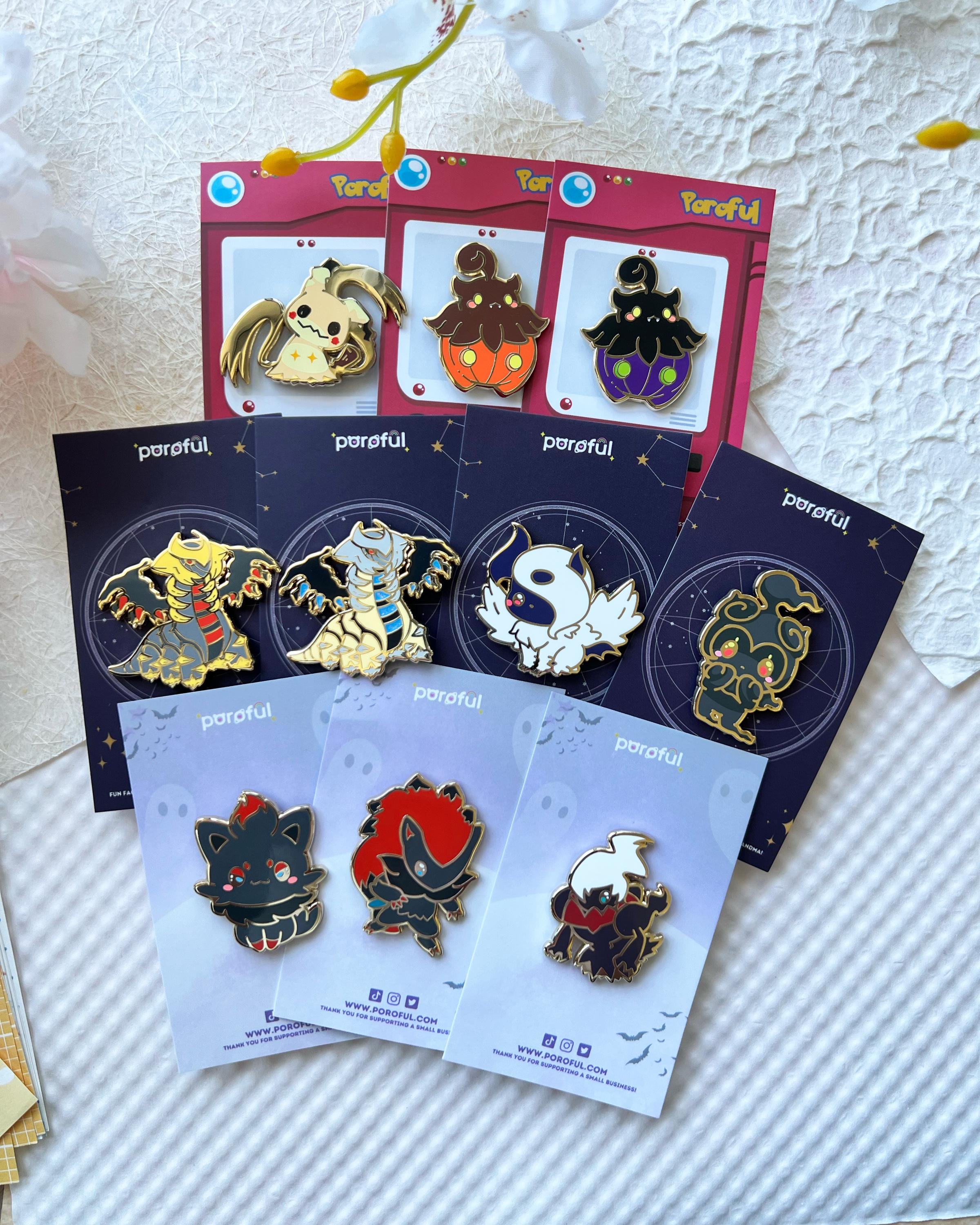 Polteageist Enamel Pin / Ghost Pokemon Pin / Cute Teacup Pin / Mega ...